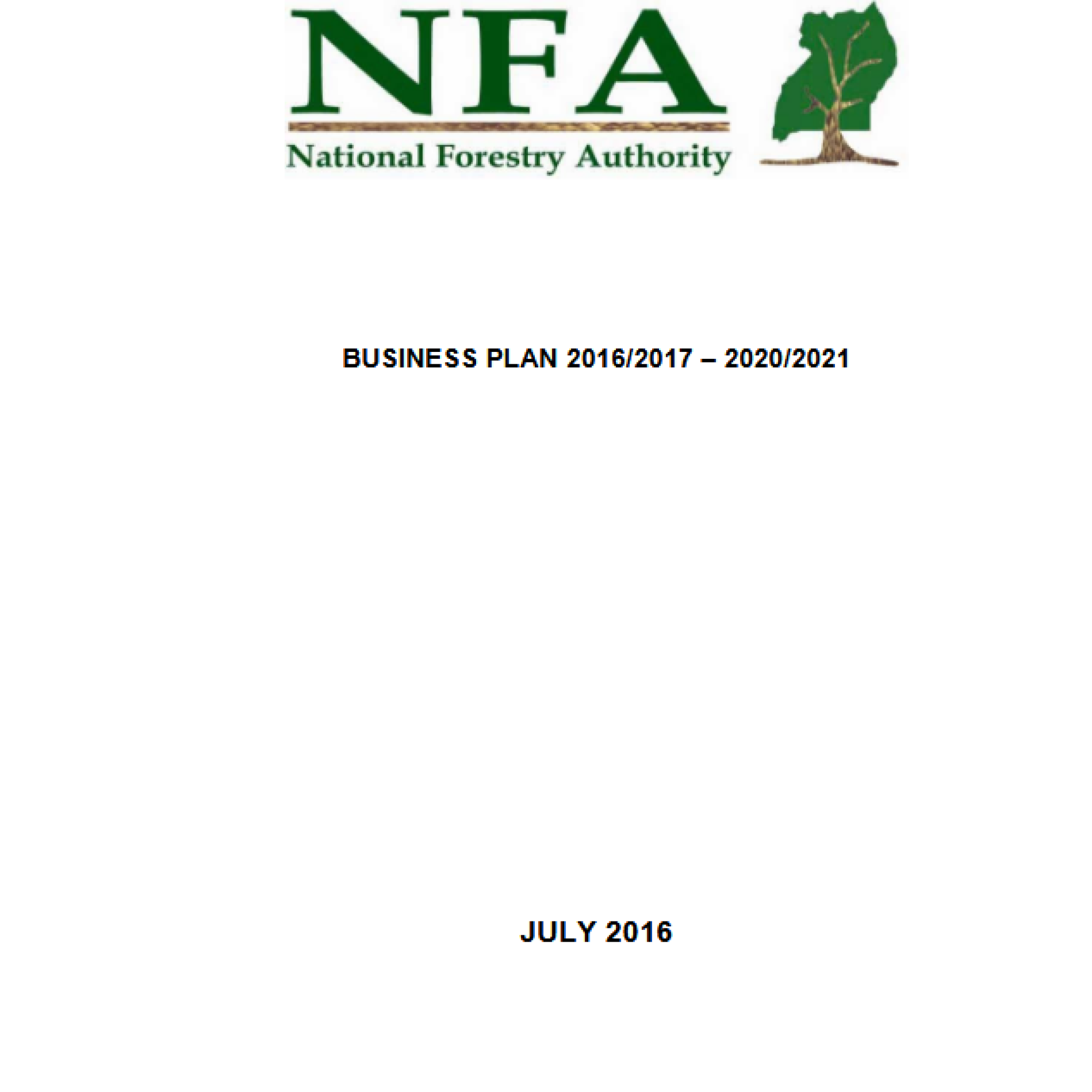 NFA | National Forestry Authority – Mandated to manage all central ...
