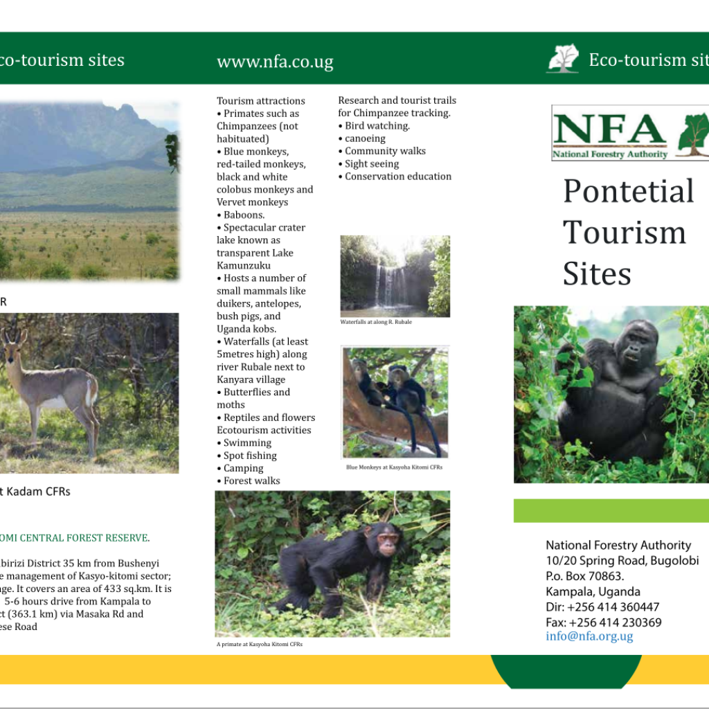 NFA | National Forestry Authority – Mandated to manage all central ...